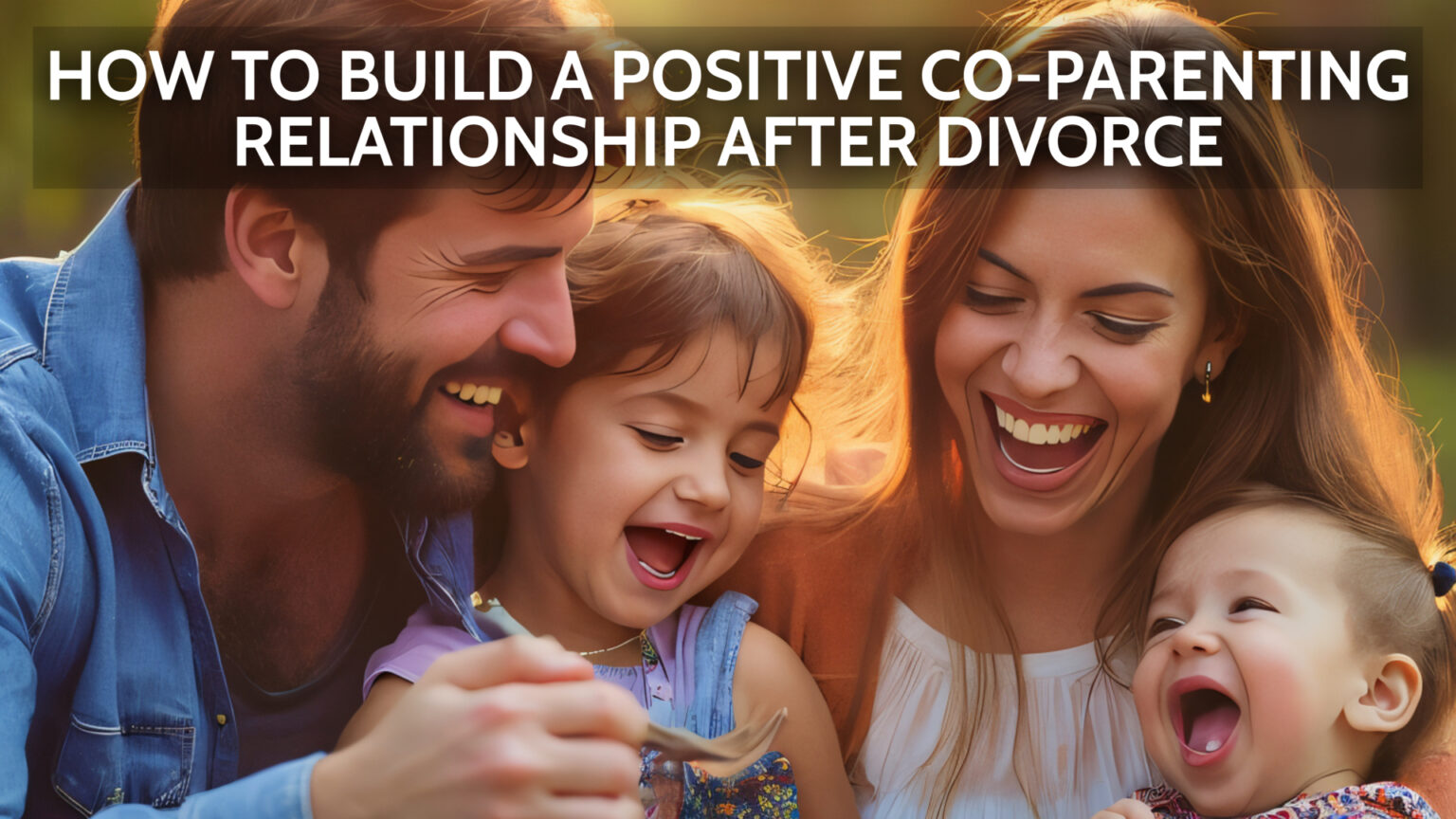 How to Build a Positive Co-Parenting Relationship After Divorce - The ...
